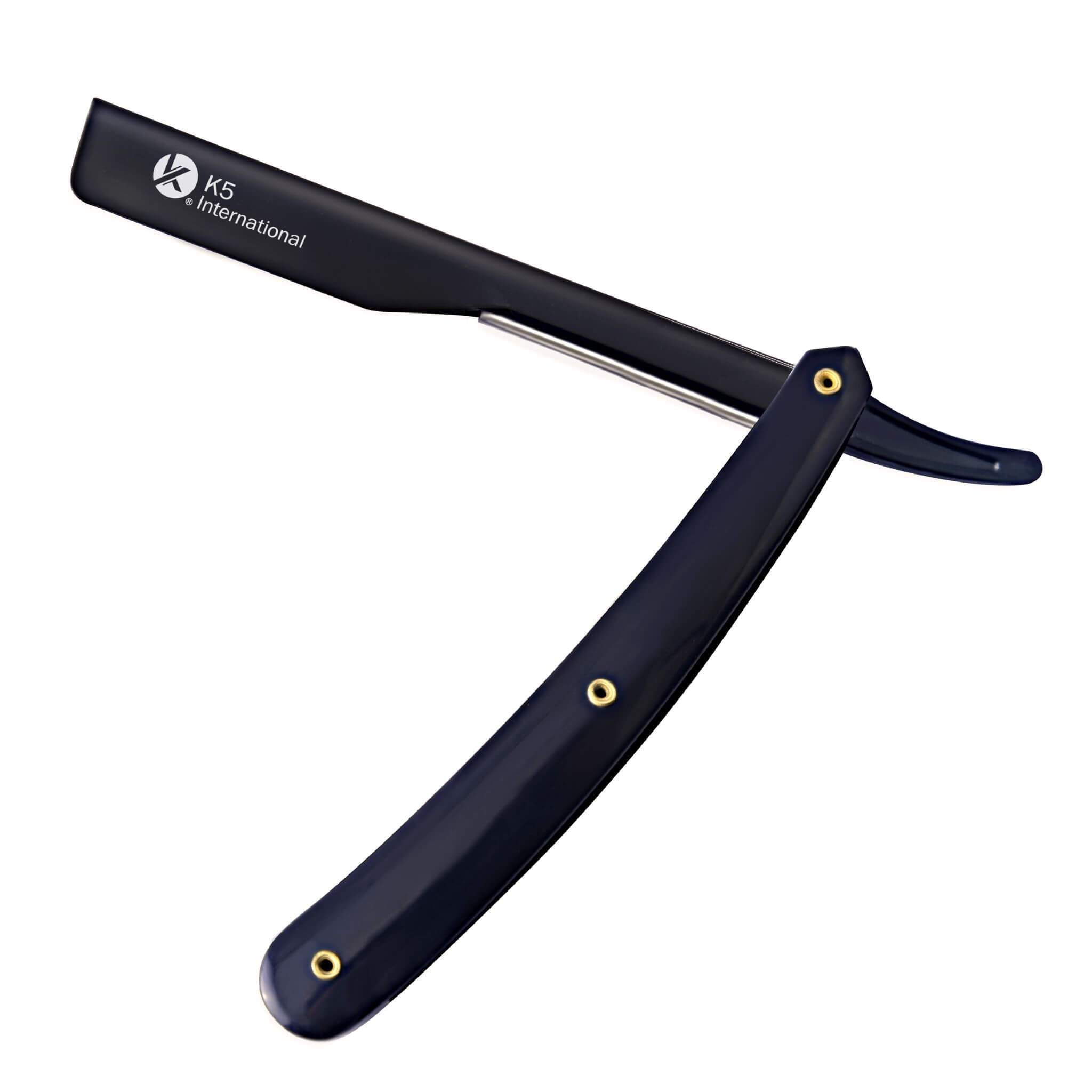 Stylish Black Professional Straight Slider Razor