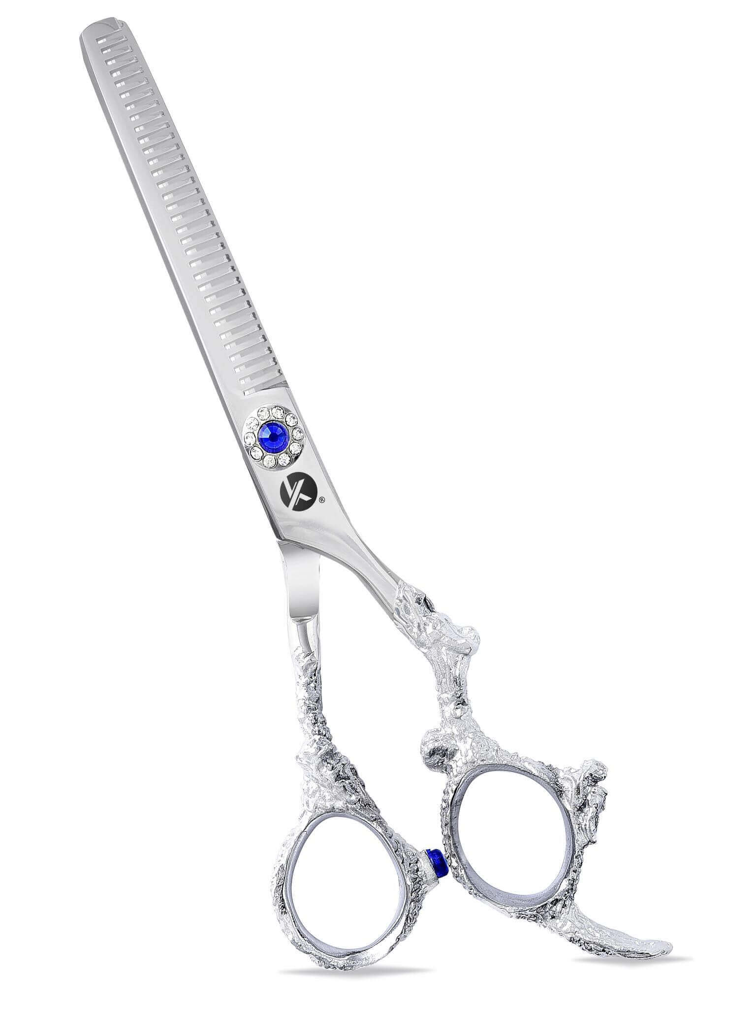 Dragon Blue Crystal Thinning Scissors
